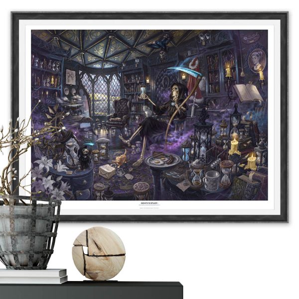 Death’s Study Print