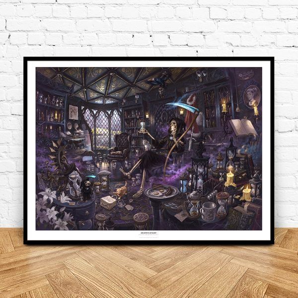 Death’s Study Print