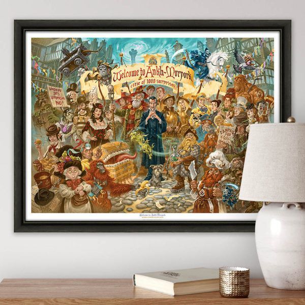The Welcome To Ankh-Morpork Print