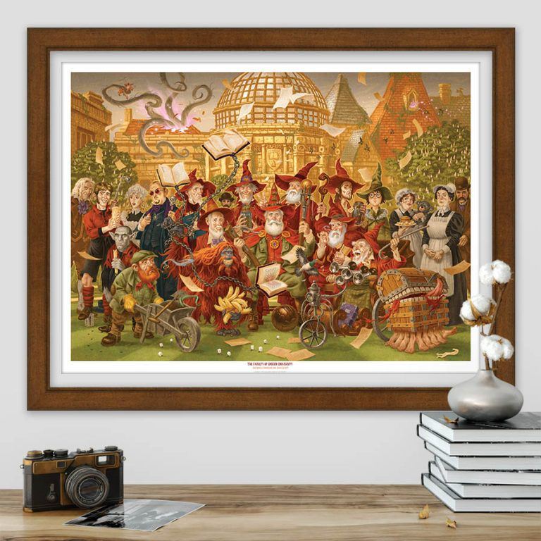 The Faculty of Unseen University Print