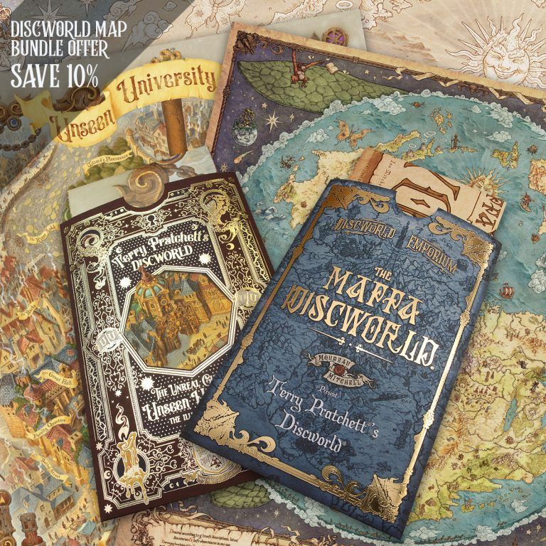 New Products | Terry Pratchett's Discworld | Books & Merchandise