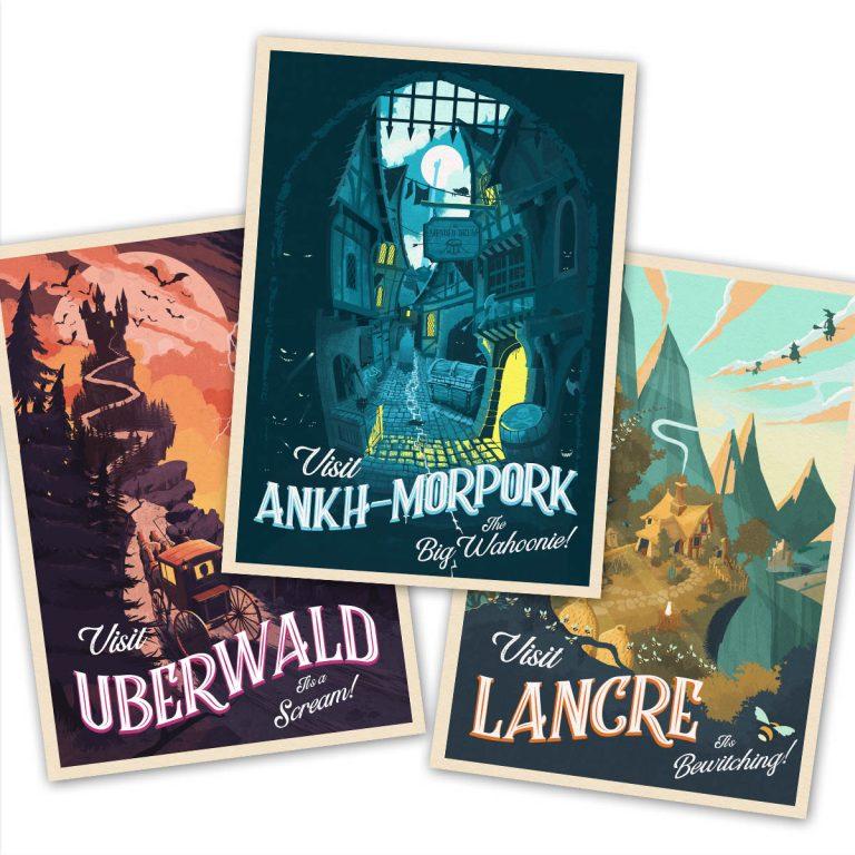 Discworld Travel Posters