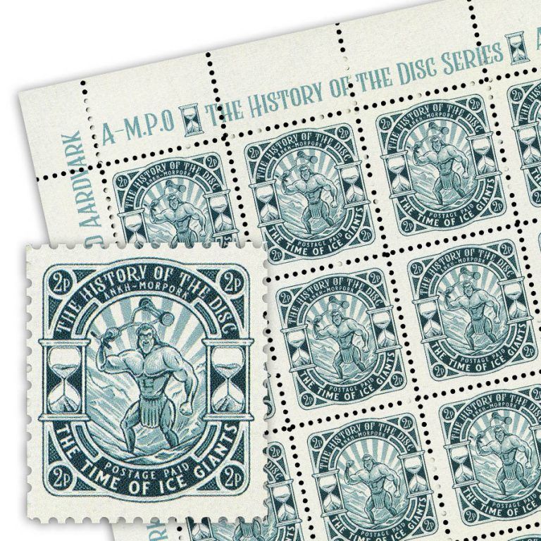 Discworld Stamps | Going Postal | Terry Pratchett Merchandise