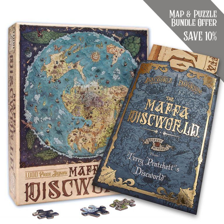 The Mappa Discworld Jigsaw Puzzle Bundle
