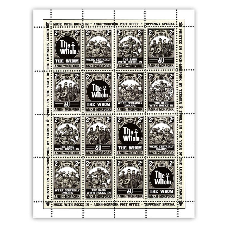 Discworld Stamps | Going Postal | Terry Pratchett Merchandise